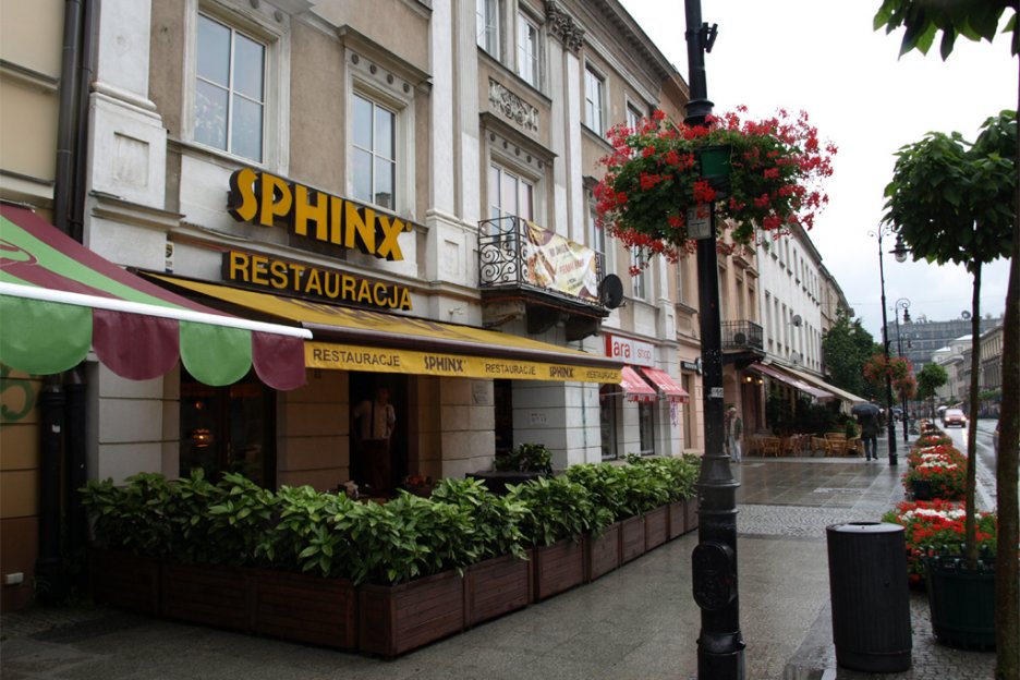Restauracja SPHINX Nowy Świat 40, Warszawa, Nowy Świat (Kuchnia arabska)